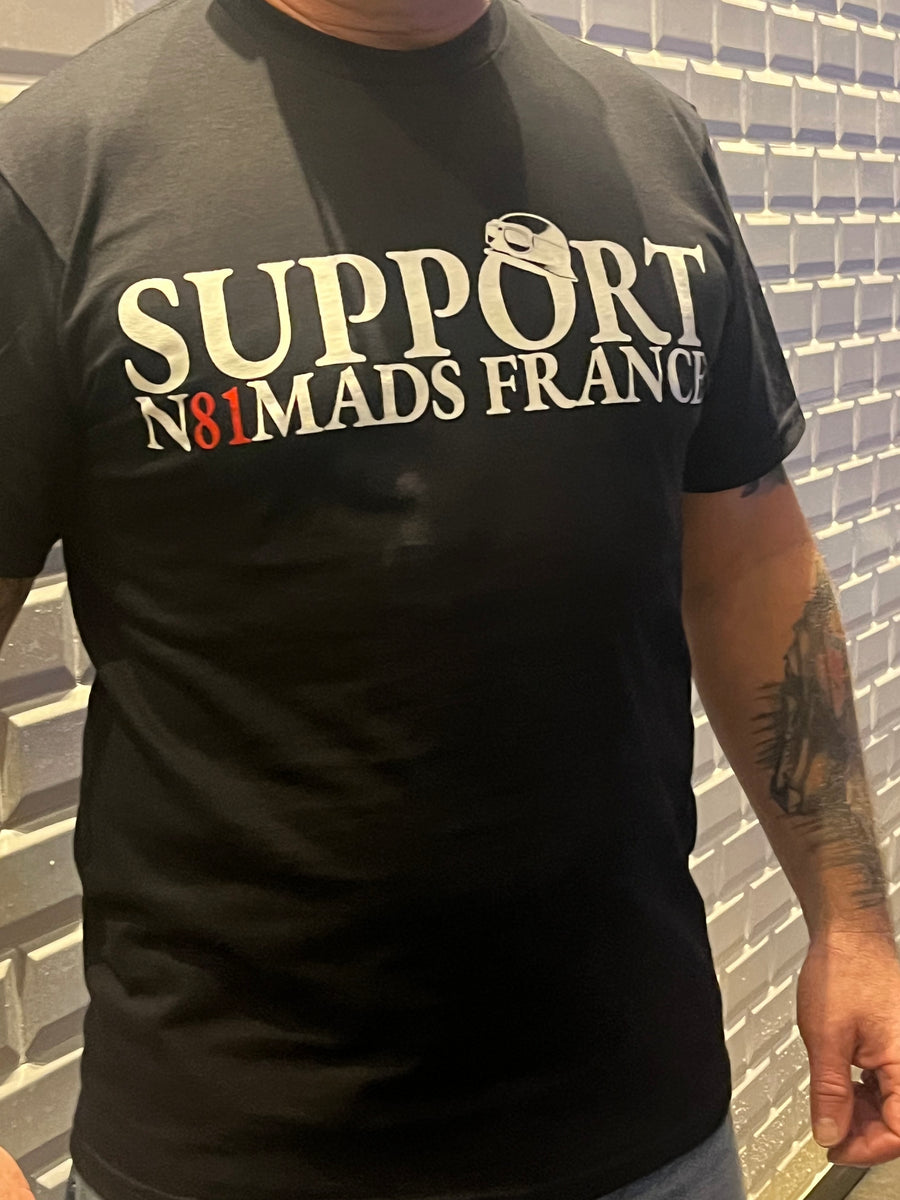 Tee shirt support eighty one helmet – Nomads 81 France